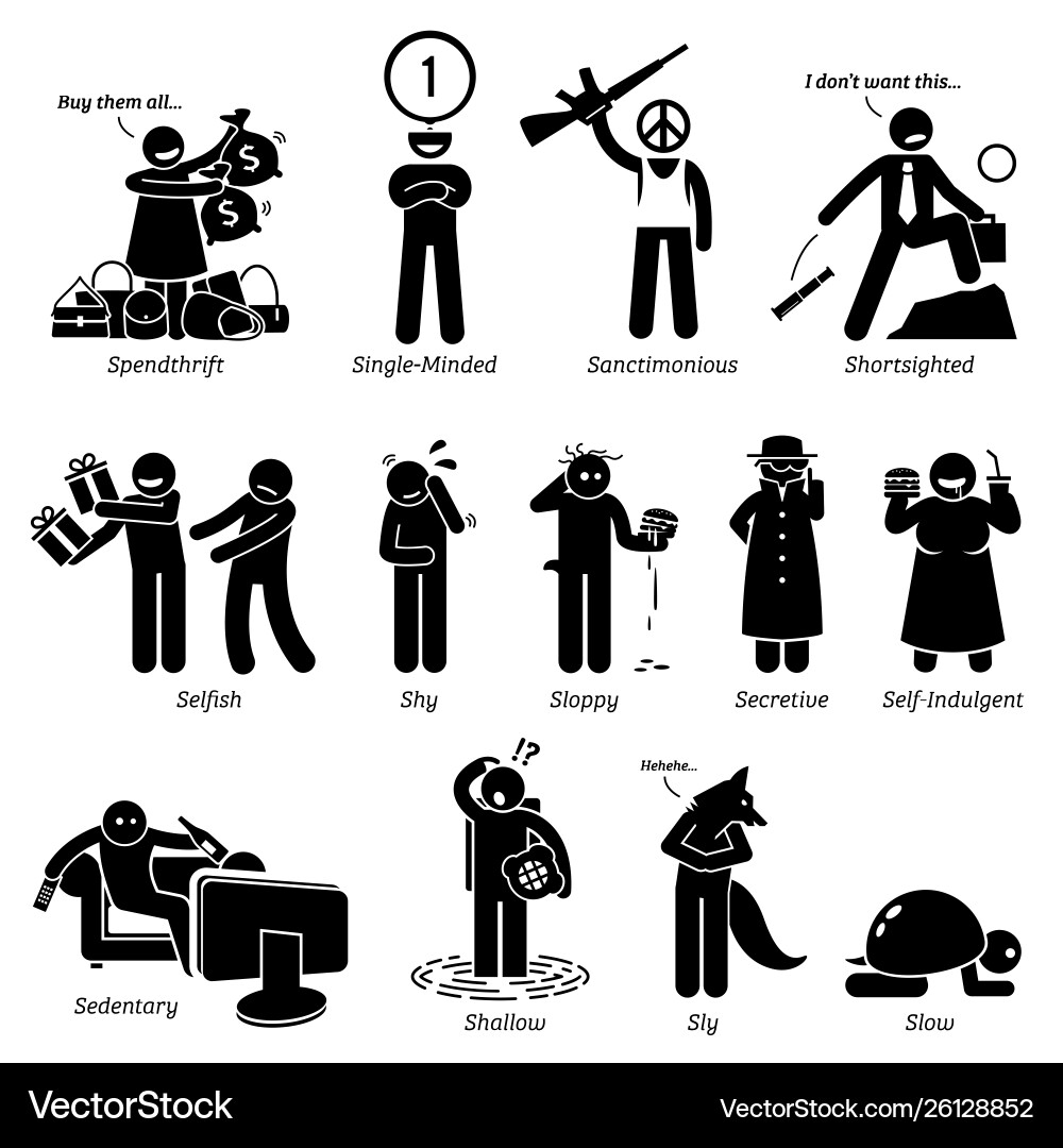 Sloppy Person Vector Images (over 250)