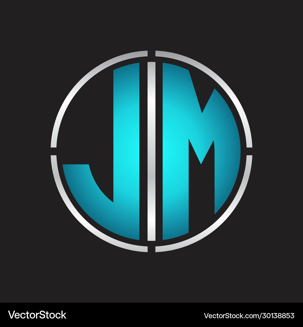 Jm logo Vector Images & Graphics for Commercial Use | VectorStock