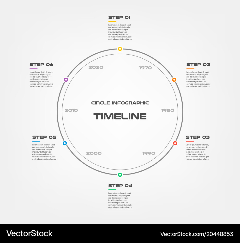 Snake timeline steps infographics - can Royalty Free Vector