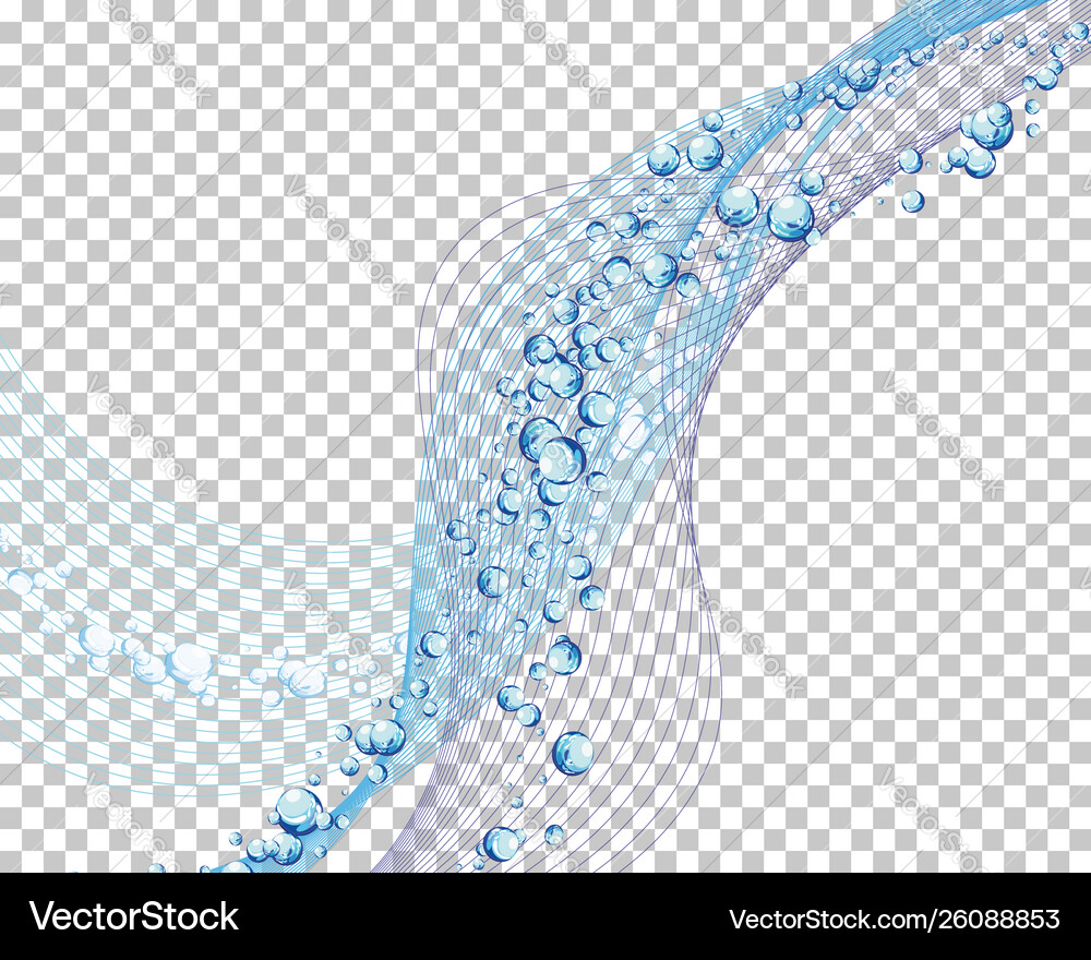 Water background Royalty Free Vector Image - VectorStock