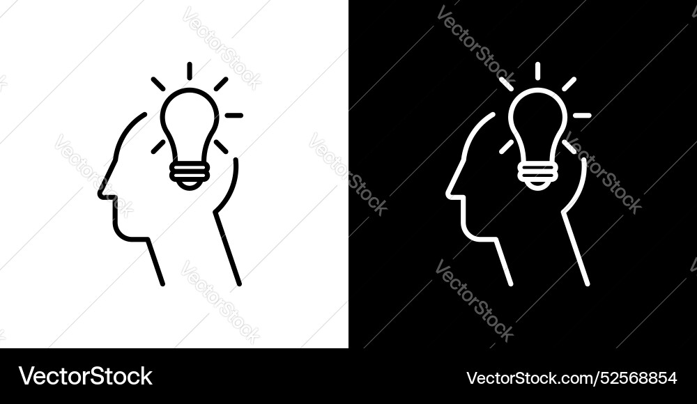 Understand icon set on white background Royalty Free Vector