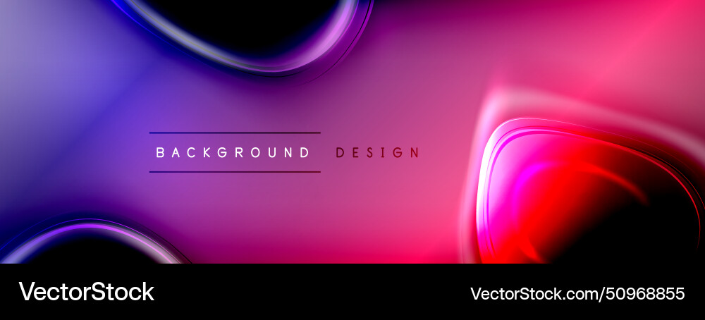 Circles lines and bubbles on bright glowing effect