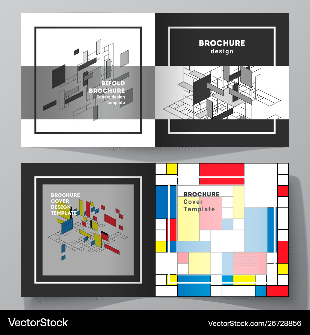 Two covers templates Royalty Free Vector Image