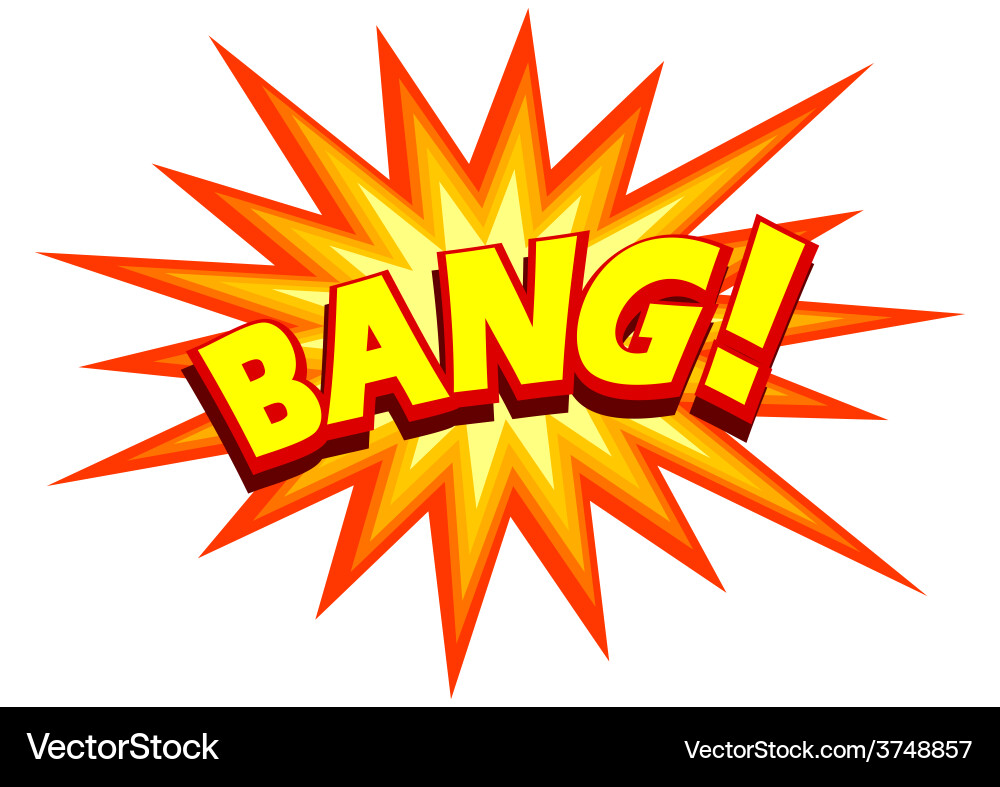 Bang Royalty Free Vector Image - VectorStock