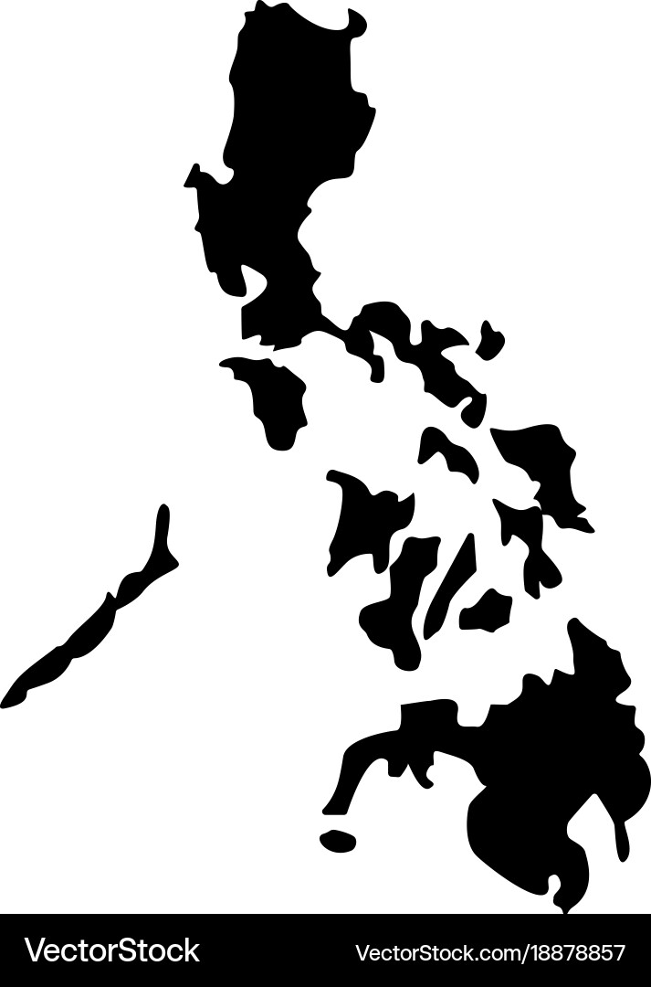 Philippines Map Royalty Free Vector Image - VectorStock
