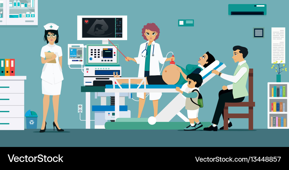 Ultrasound Royalty Free Vector Image - VectorStock
