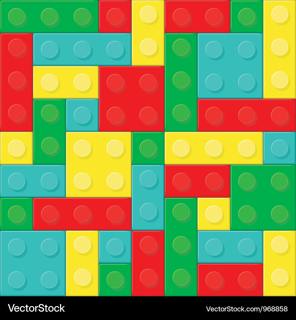 Construction blocks removable pieces Royalty Free Vector