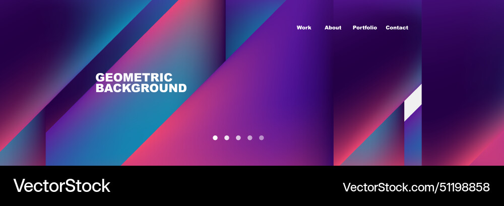 Geometric background with purple violet Royalty Free Vector