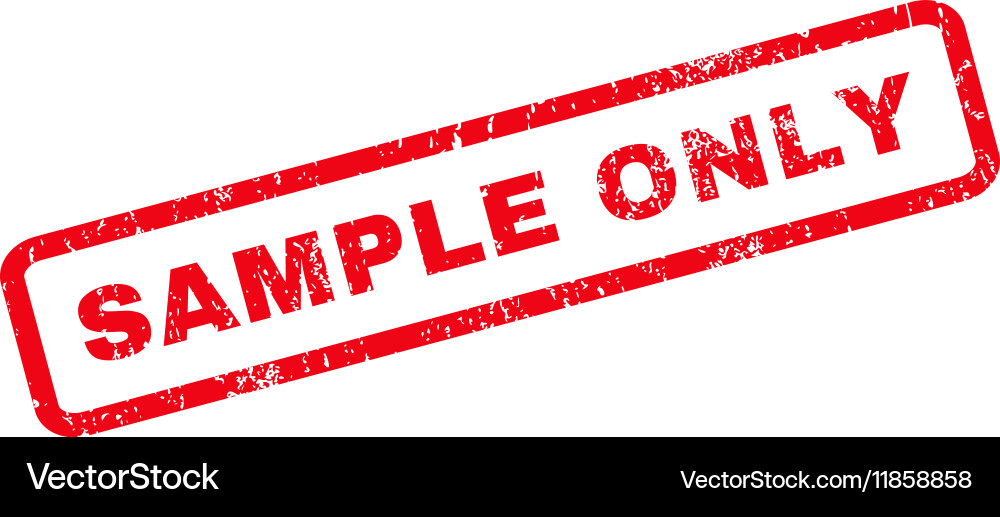 Sample Only Stamp Vector Images (over 120)