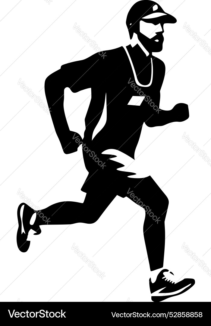 Sprint supreme runner icon symbol endurance Vector Image