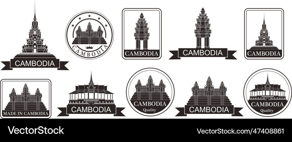Cambodia Royalty Free Vector Image - VectorStock