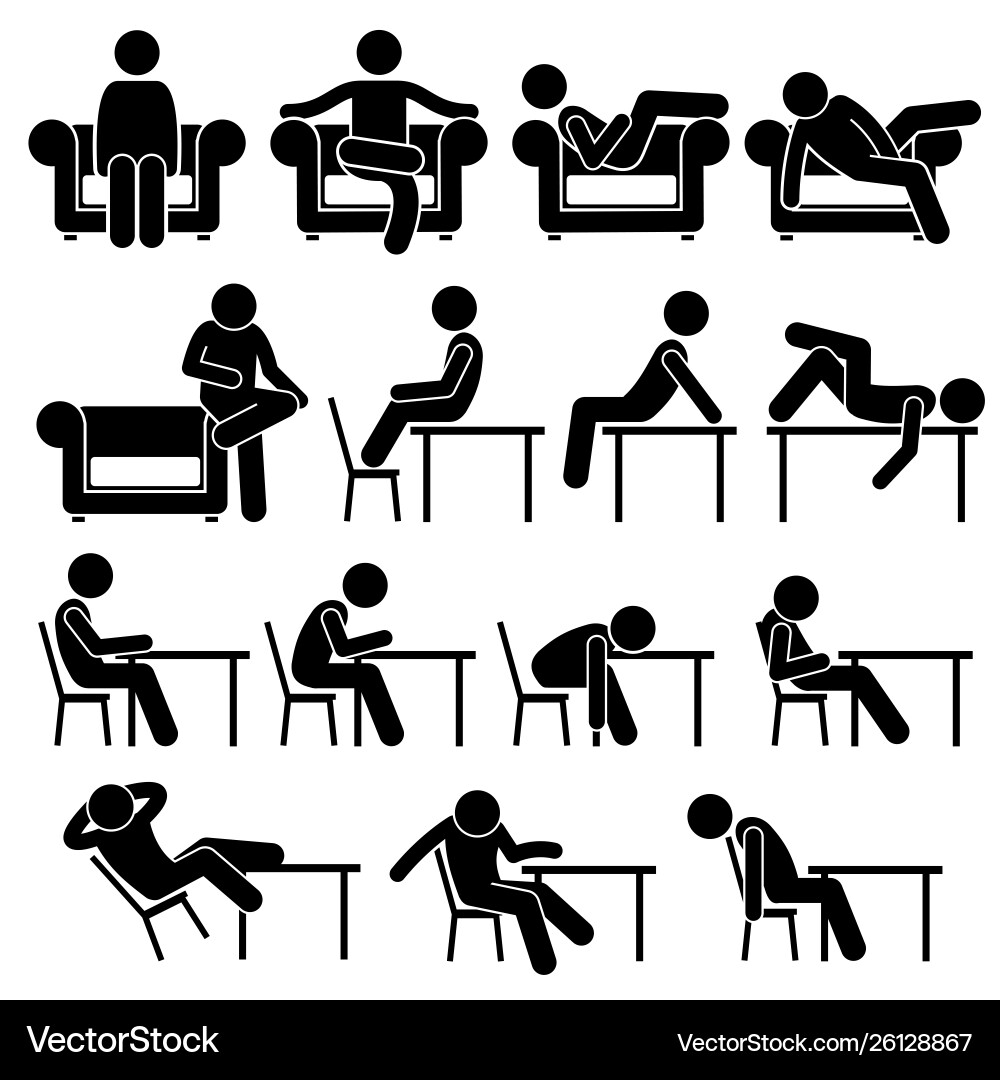 Stickman Sleep Vector Images (over 140)