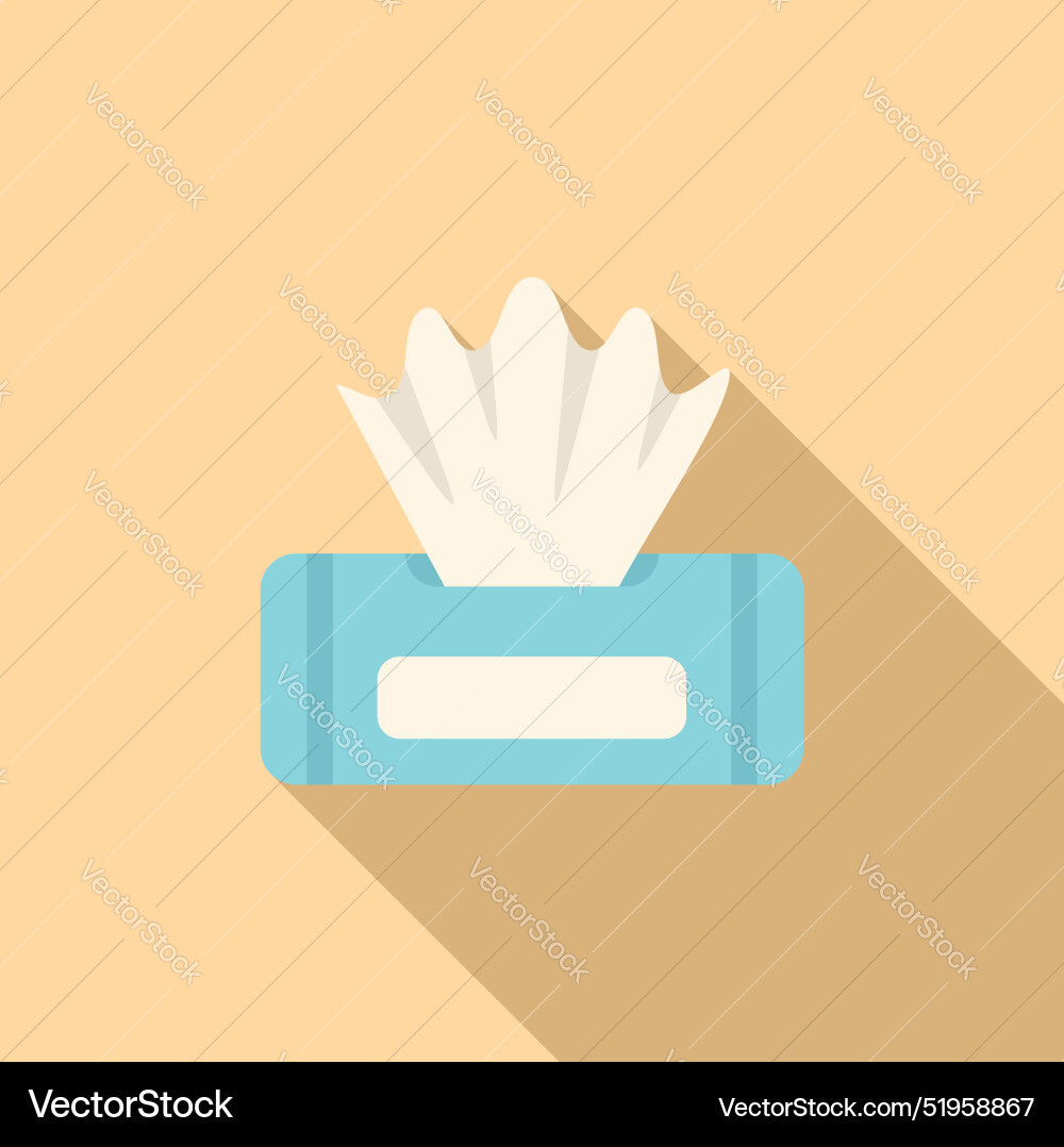Wet wipes package dispensing cleaning cloth Vector Image
