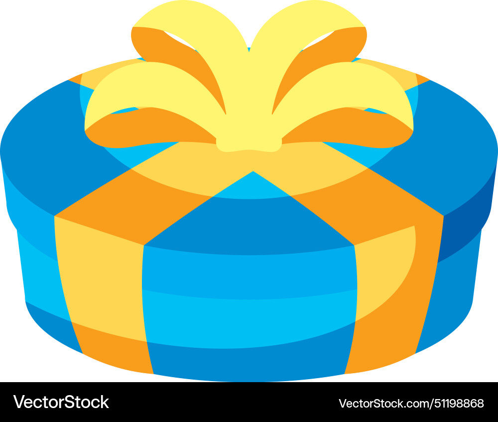 Birthday party gift Royalty Free Vector Image - VectorStock