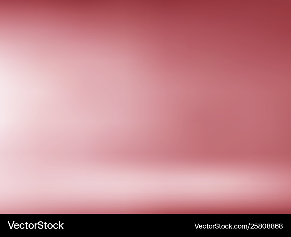 Studio room red background with soft lighting you Vector Image