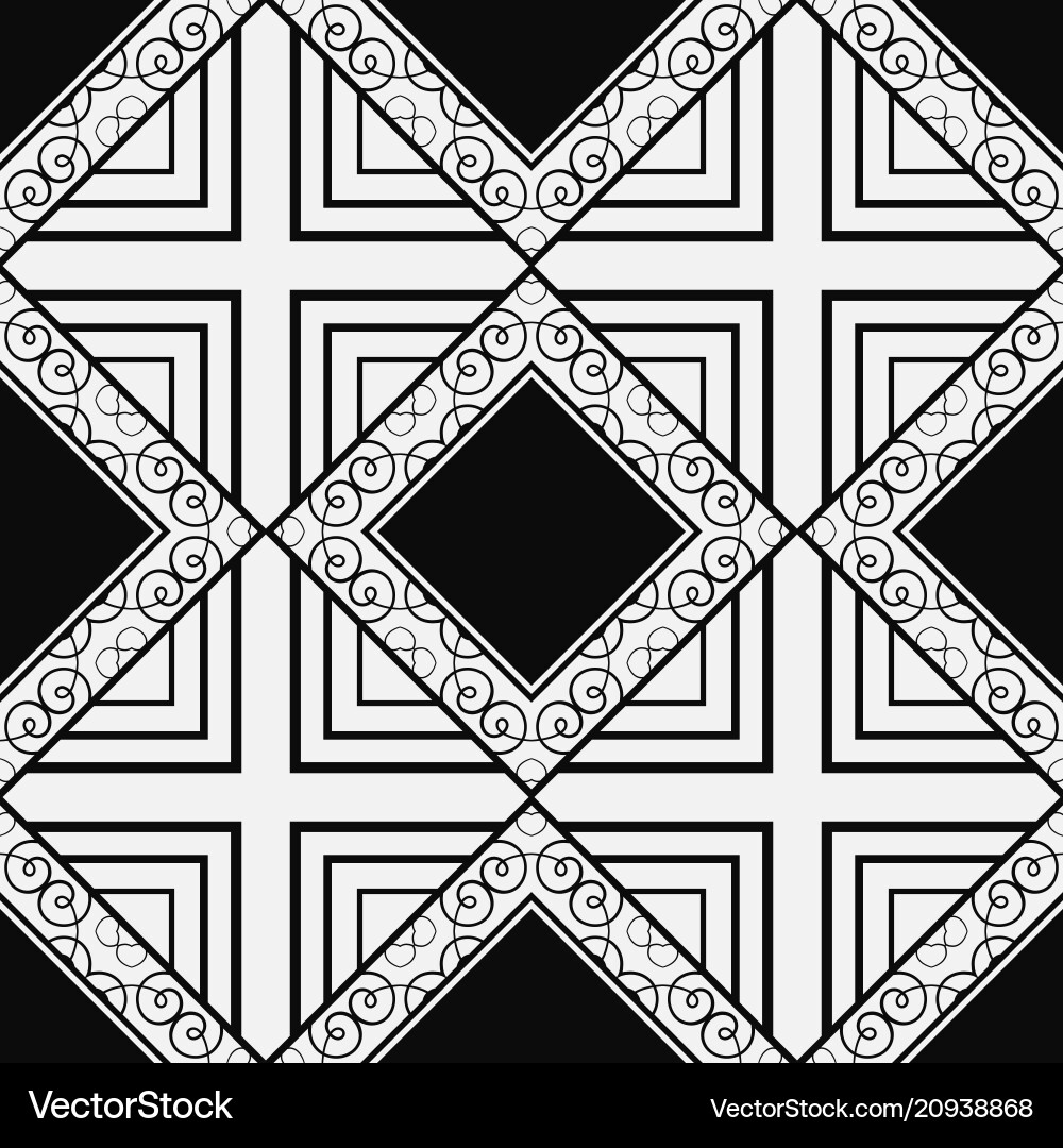 Vintage seamless pattern Royalty Free Vector Image