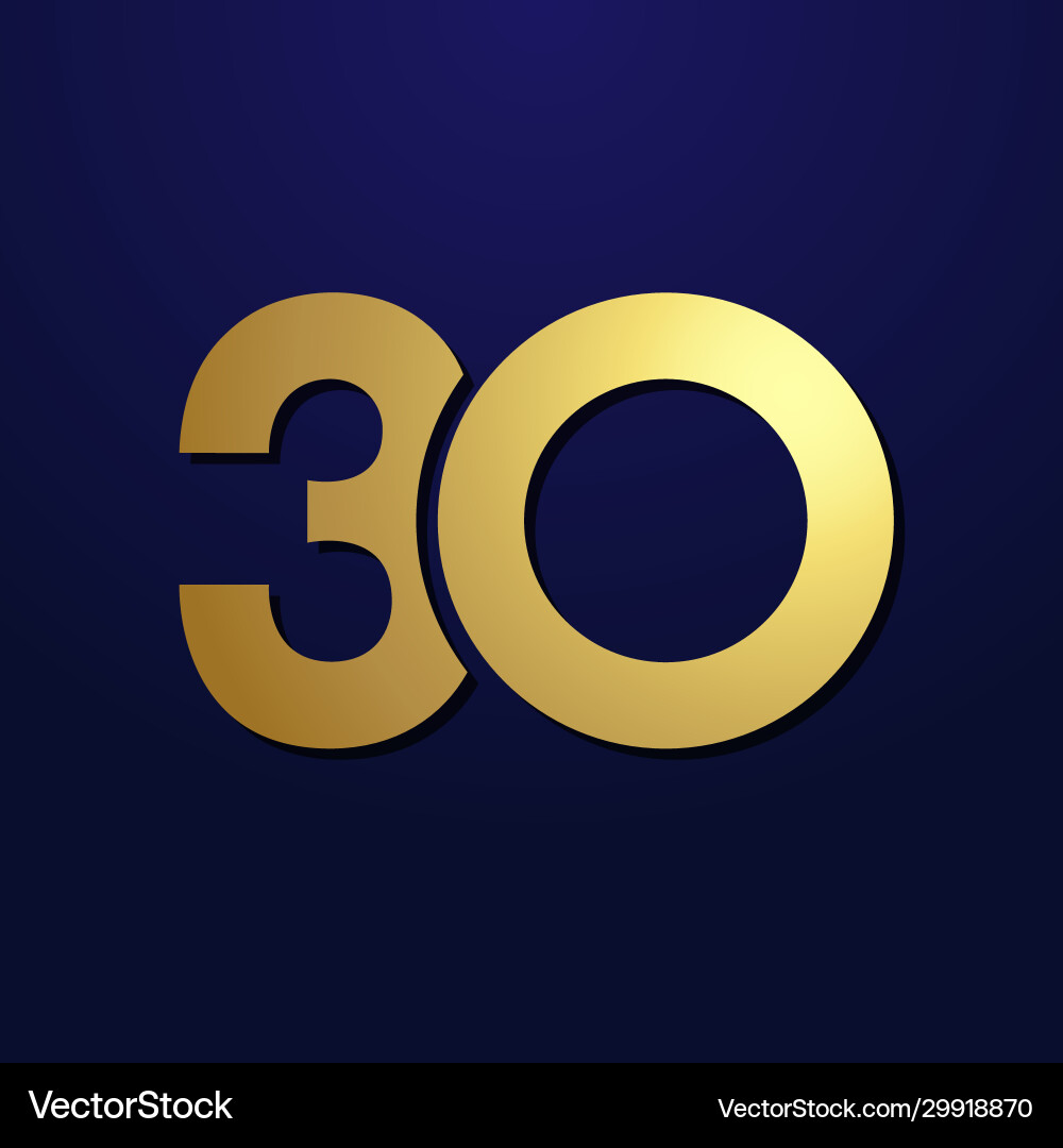 30 simple gold Royalty Free Vector Image - VectorStock