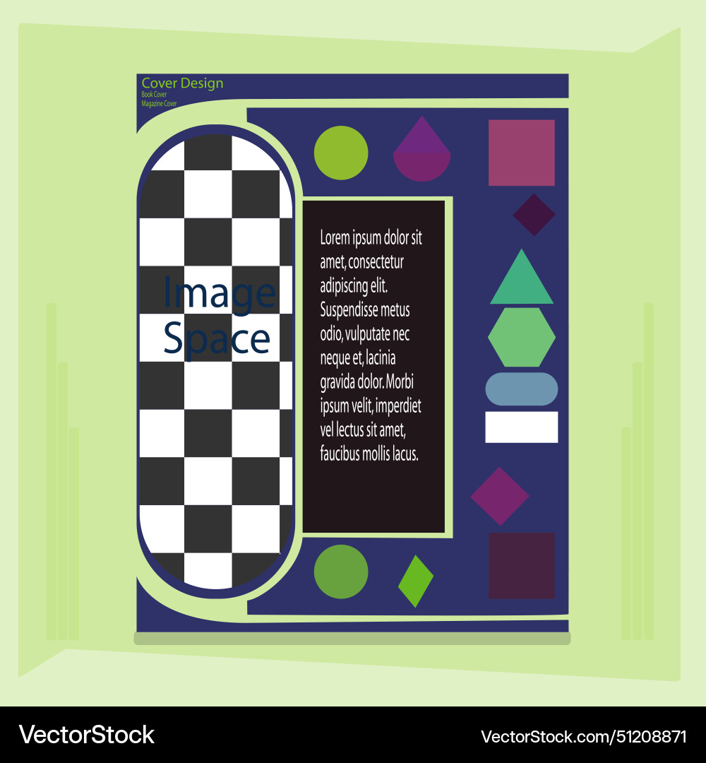 Cover 3 Royalty Free Vector Image - VectorStock