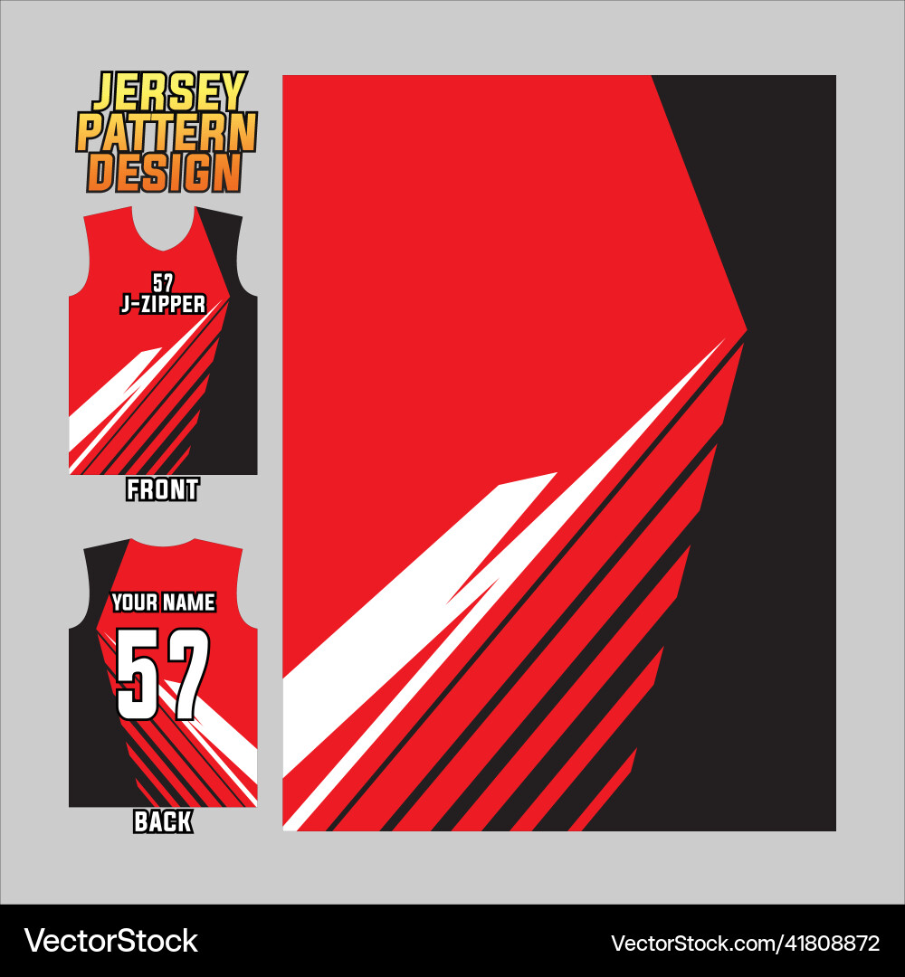 Dynamic Sport Jersey Pattern Royalty Free Vector Image