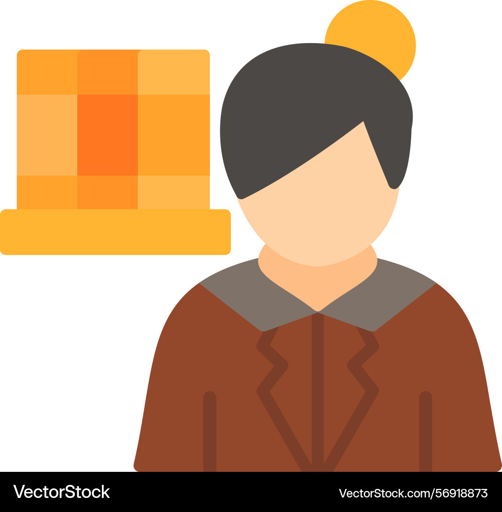 Archivist icon Royalty Free Vector Image - VectorStock