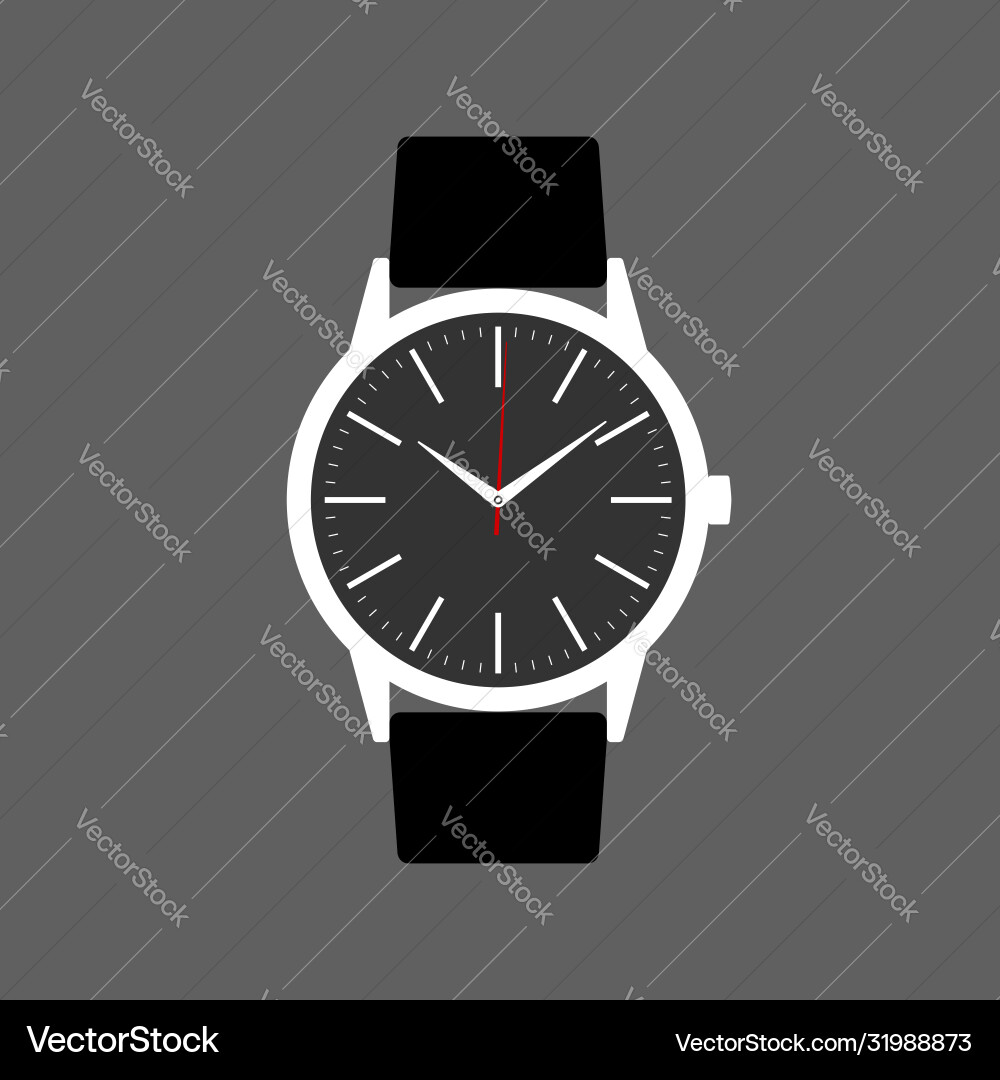 Black dial Royalty Free Vector Image - VectorStock