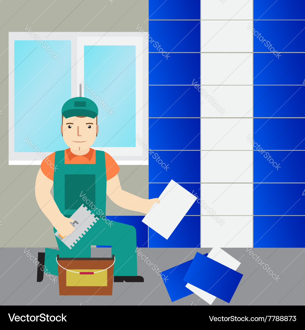 Tiler Royalty Free Vector Image - VectorStock