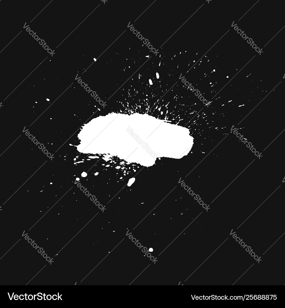 White ink stain Royalty Free Vector Image - VectorStock