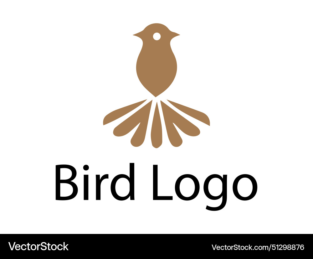 Bird logo Royalty Free Vector Image - VectorStock