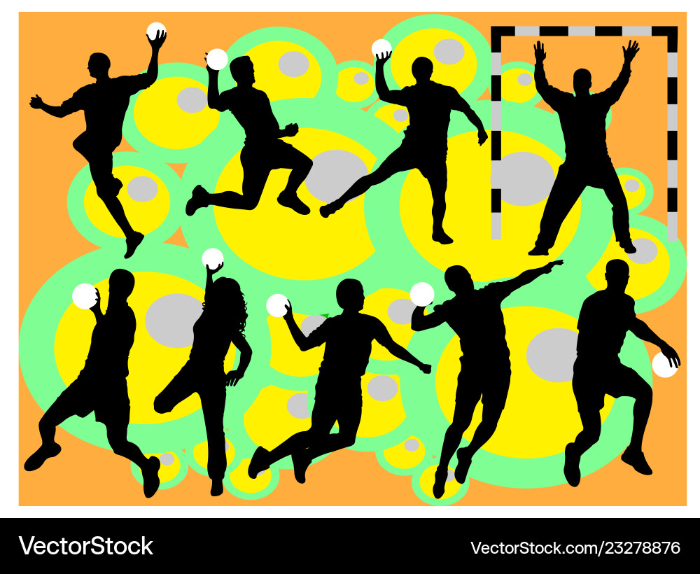 Handball Royalty Free Vector Image - VectorStock