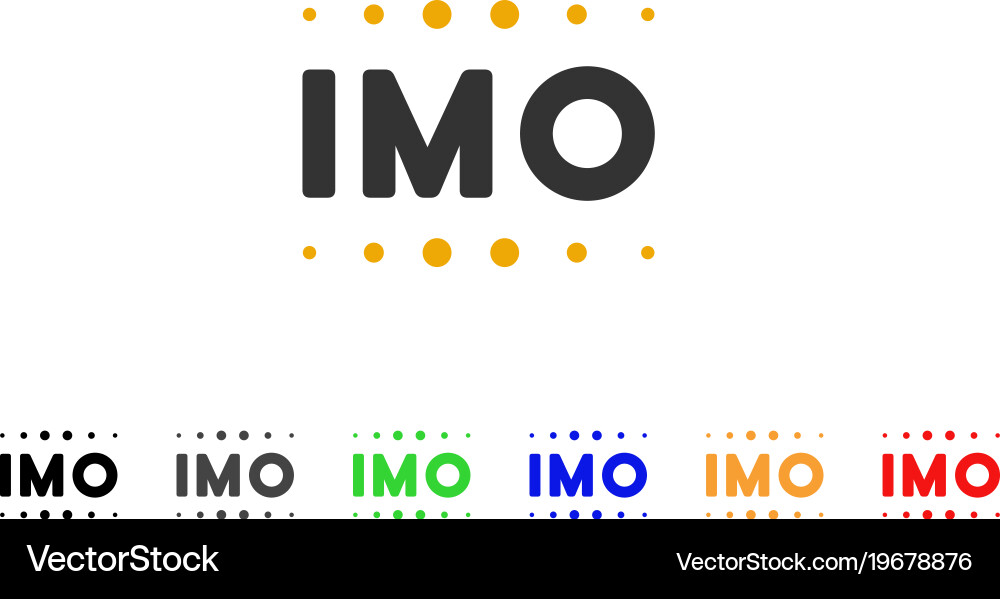 Imo caption icon Royalty Free Vector Image - VectorStock