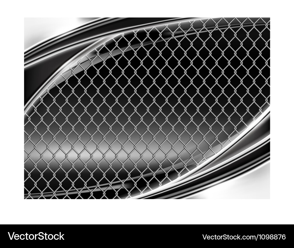 Wire mesh black background Royalty Free Vector Image