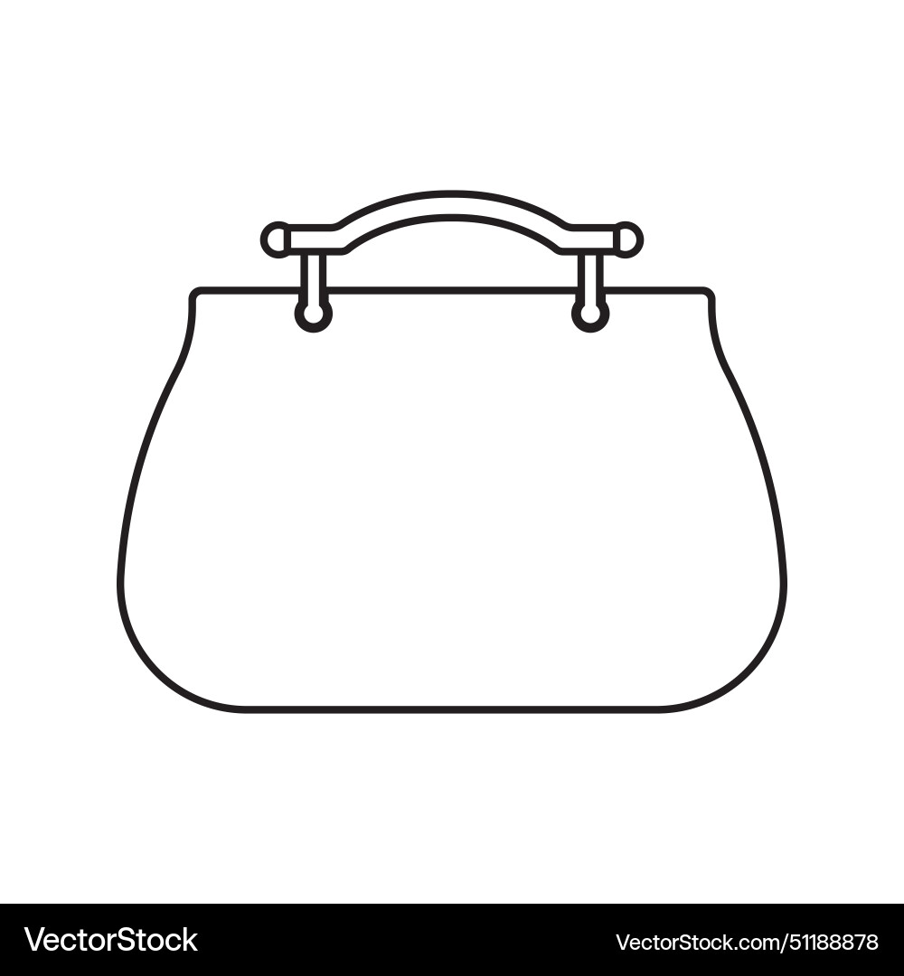 Tote bag icon Royalty Free Vector Image - VectorStock
