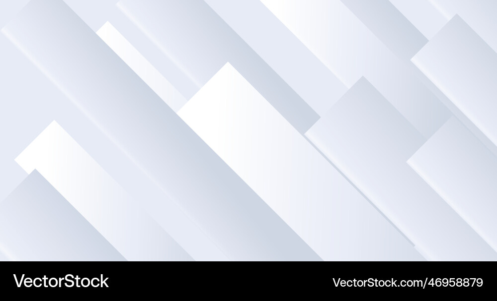 Abstract white diagonal square shape Royalty Free Vector