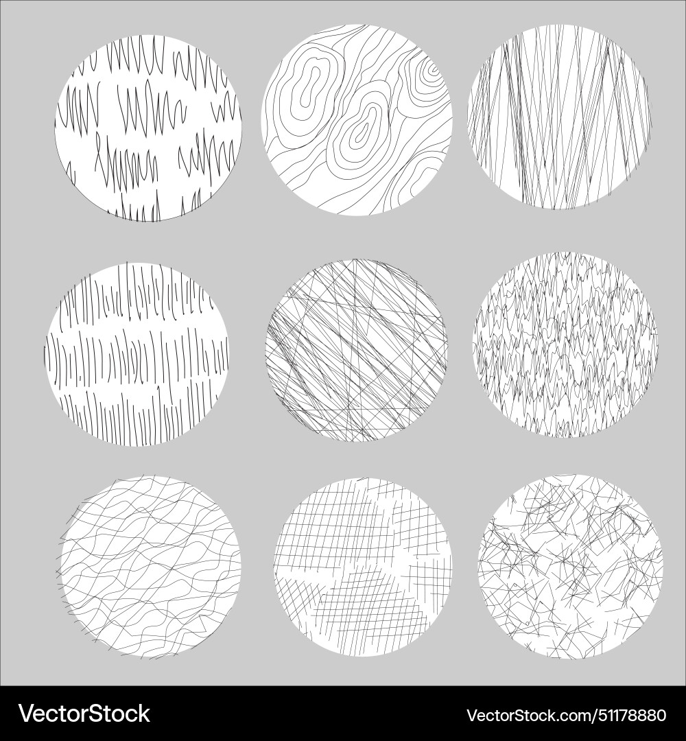 Scratch circle Royalty Free Vector Image - VectorStock