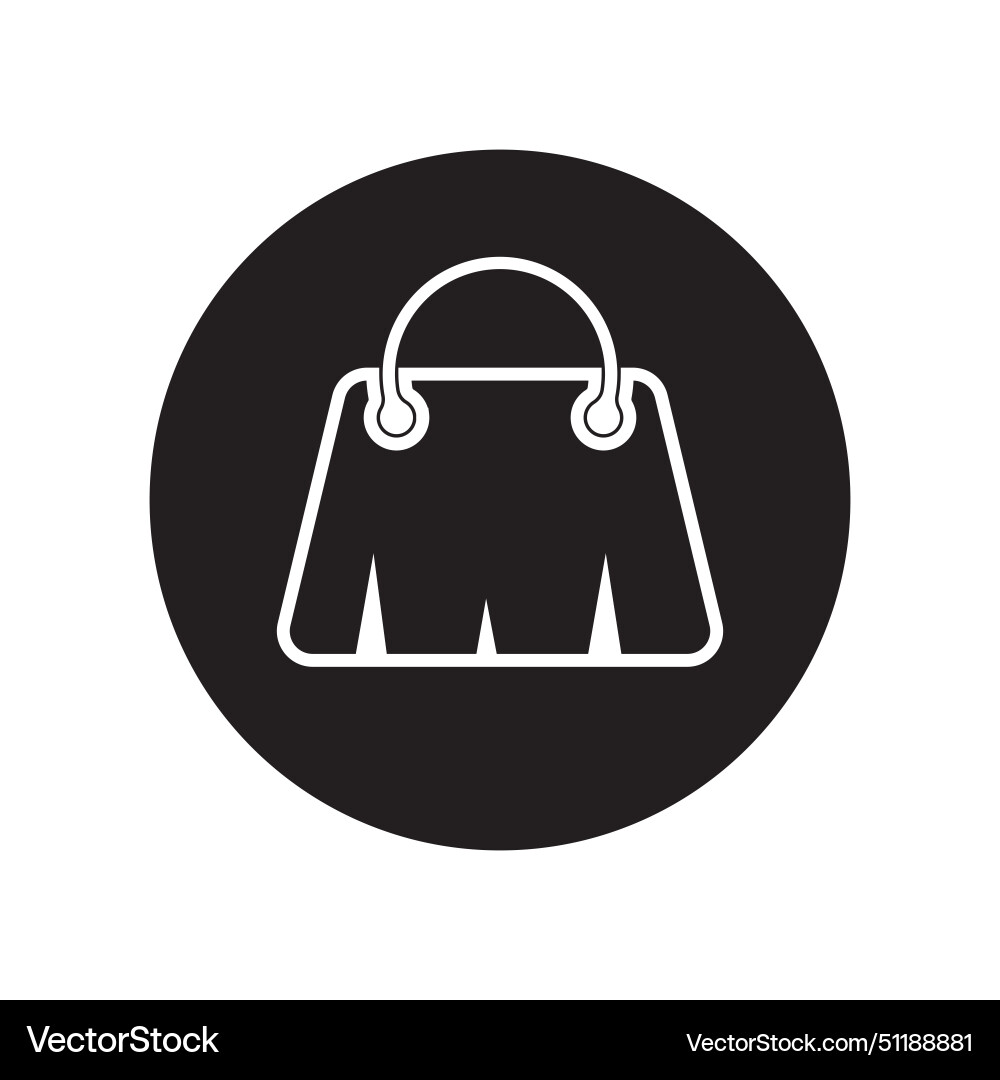Tote bag icon Royalty Free Vector Image - VectorStock