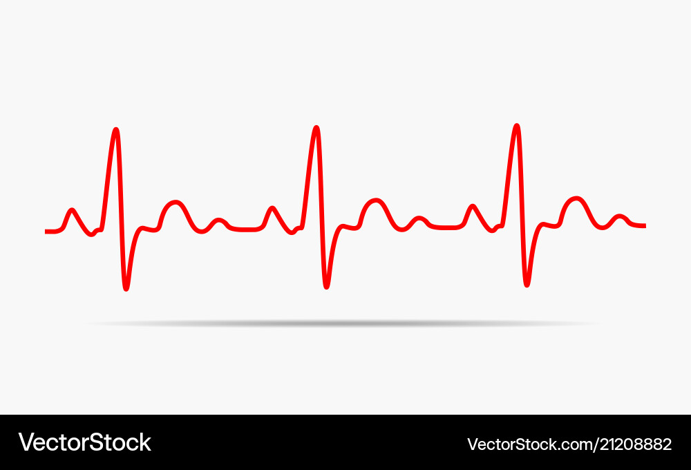 Heartbeat icon Royalty Free Vector Image - VectorStock