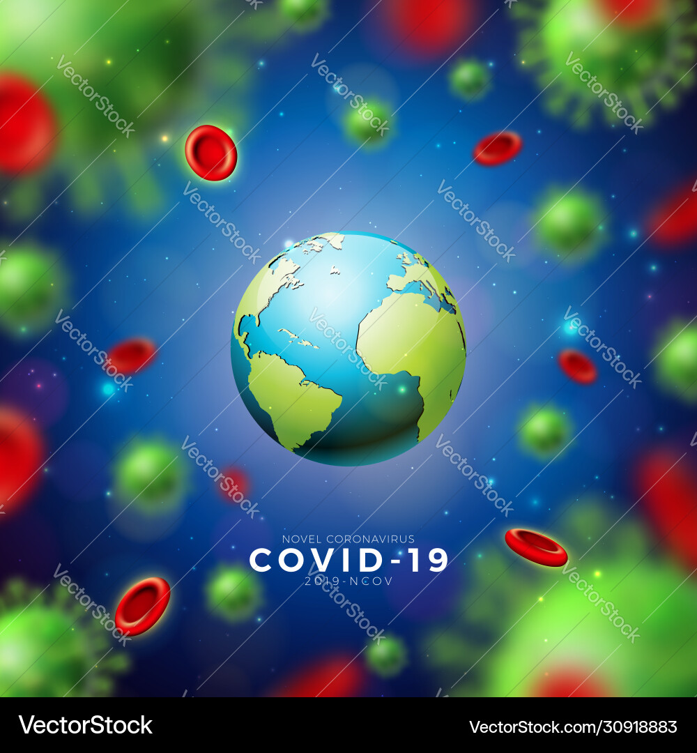 COVID-19 Coronavirus Epidemic Royalty Free Vector Image