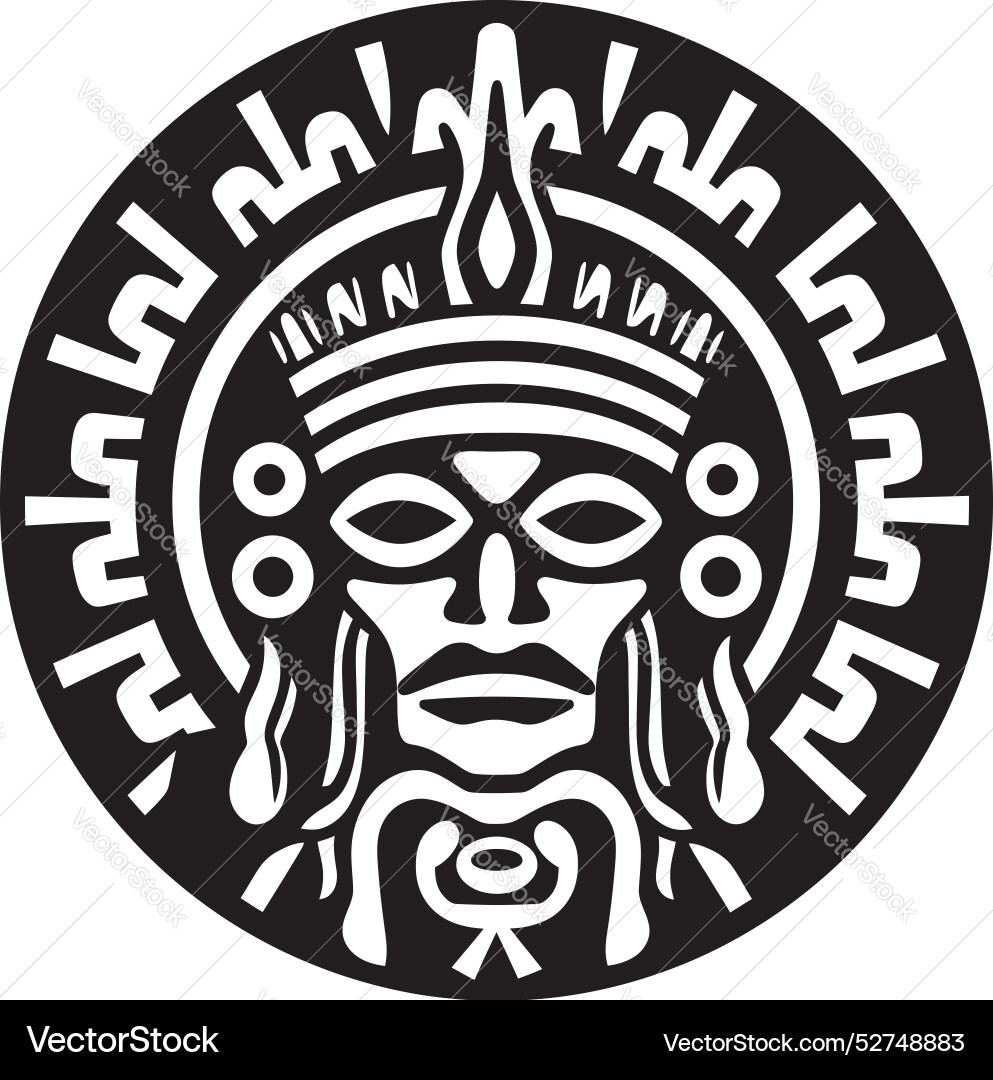 Nazca legacy insignia pre hispanic icon design Vector Image