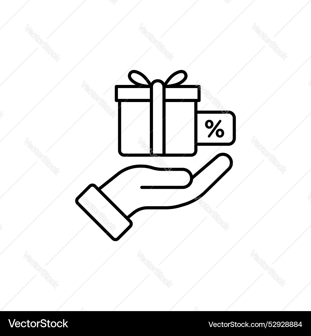 Loyalty program icon Royalty Free Vector Image
