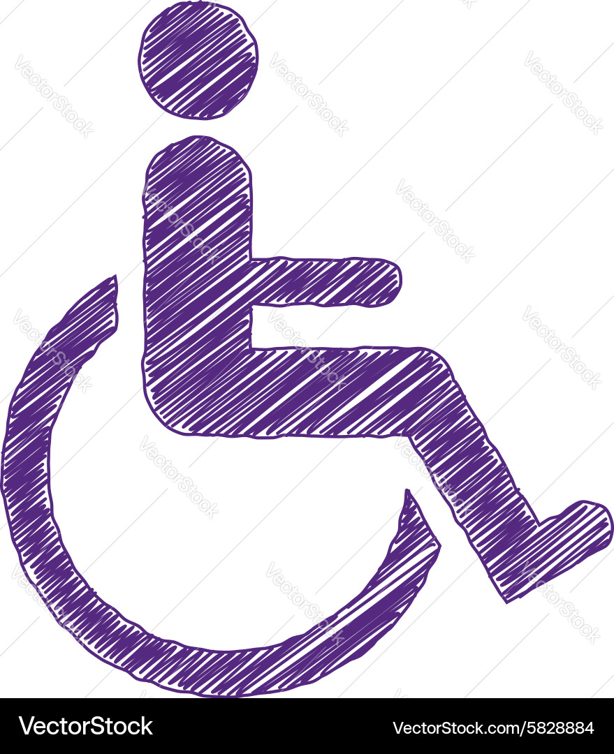 Mobility accessibility Royalty Free Vector Image