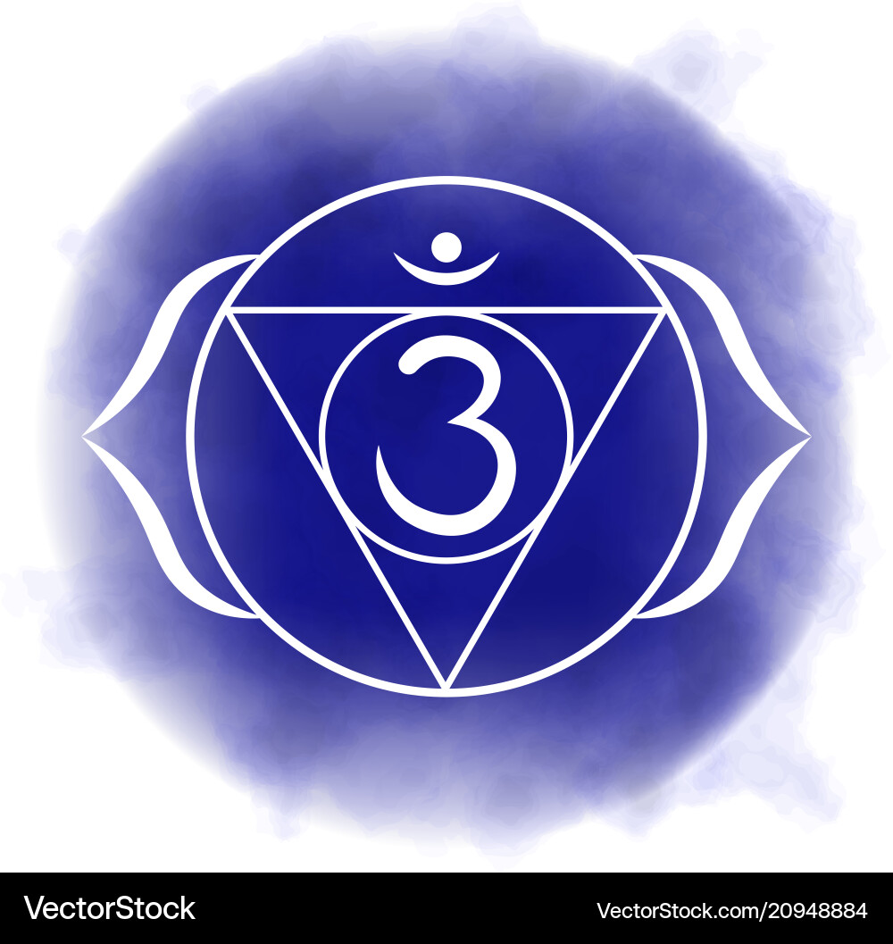 Brow Chakra Symbol Third Eye Chakra Stones | Crystalyze