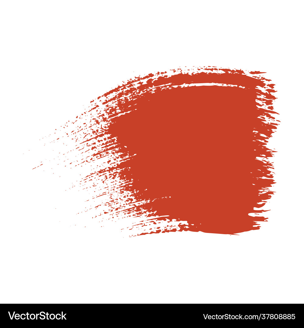 Brush stroke ink line paint background Royalty Free Vector