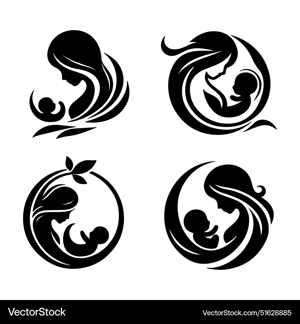 Happy mothers day love relationships Royalty Free Vector