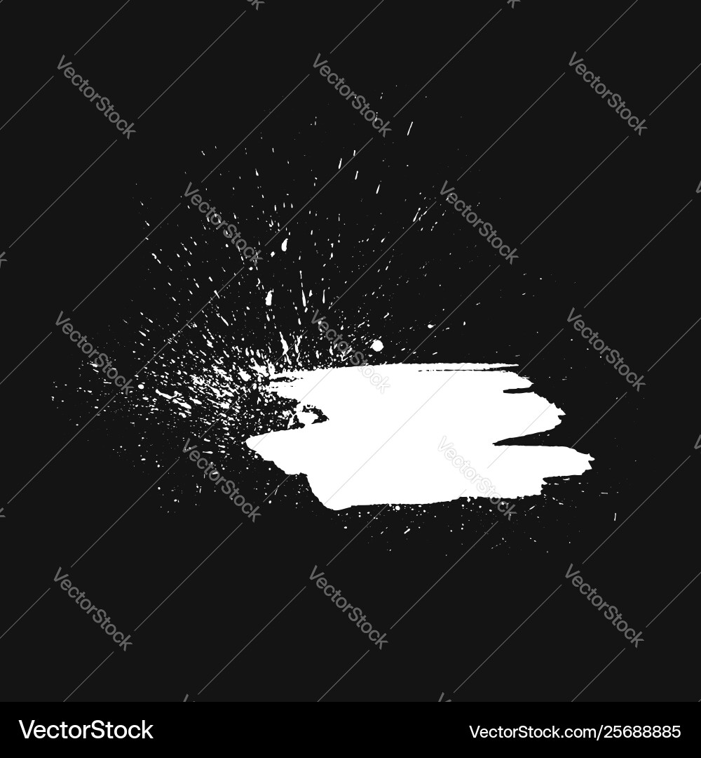 White ink stain Royalty Free Vector Image - VectorStock