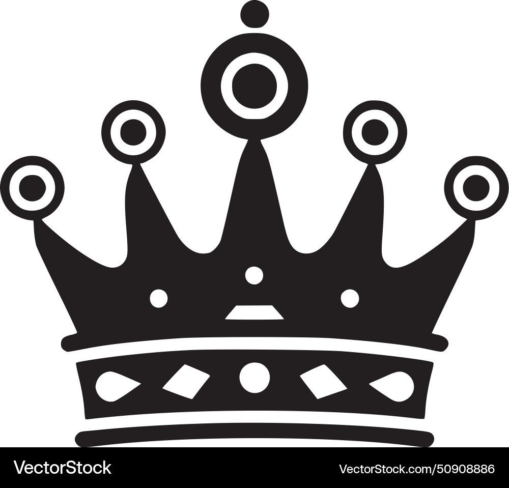 Coronation - high quality logo ideal Royalty Free Vector