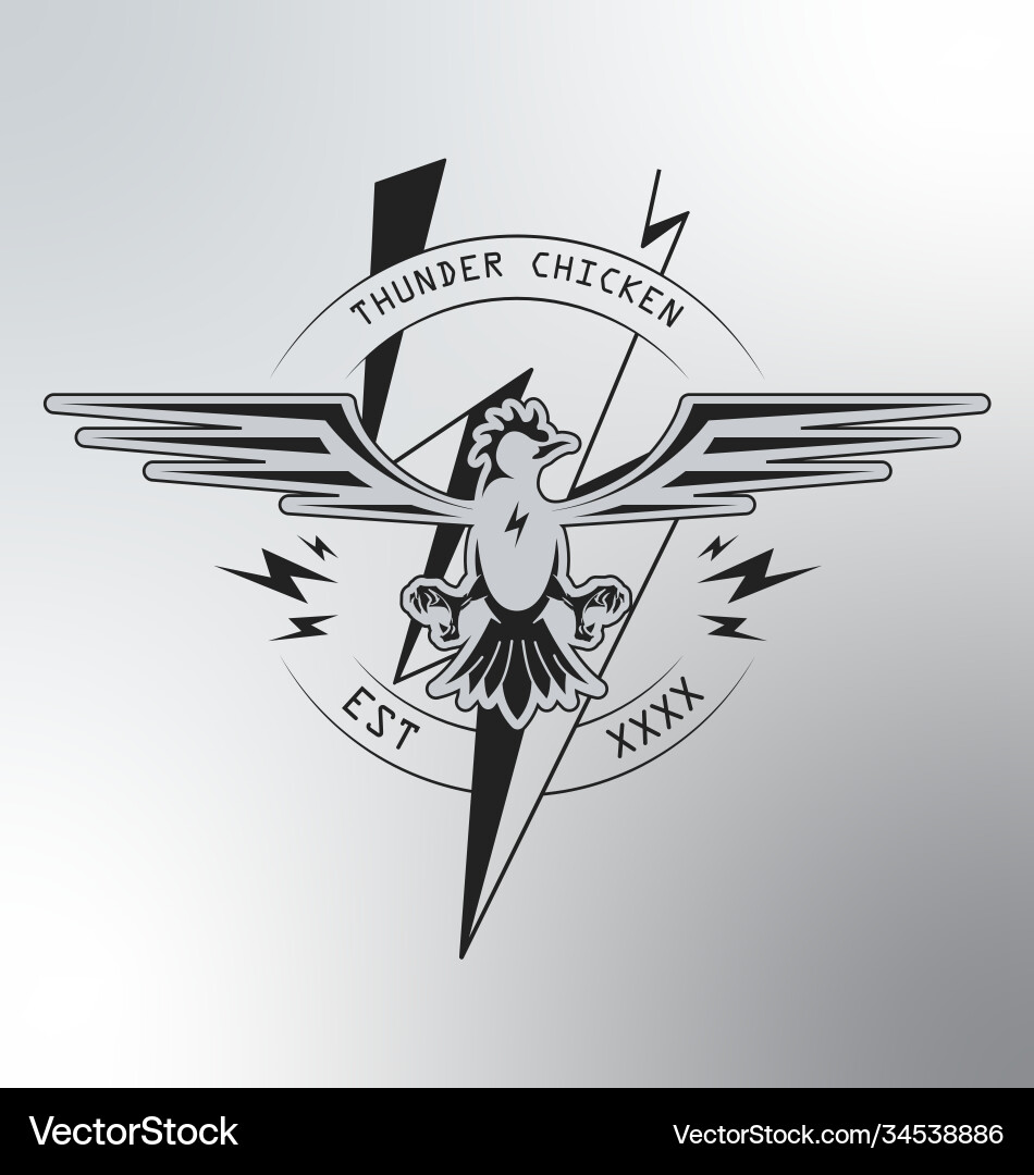 Thunder Chicken Logo 1+ Hundred Thunder Chicken Royalty Free Images,