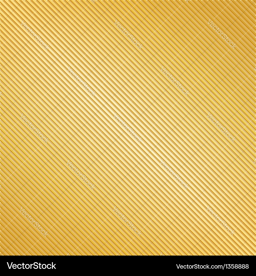 Golden striped background Royalty Free Vector Image