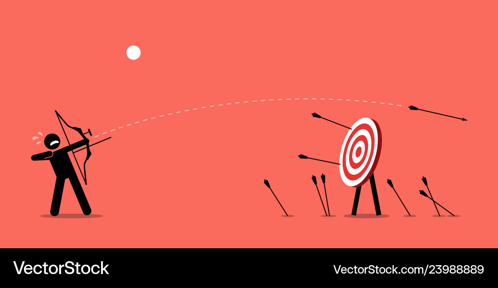 Bow and Arrow Stick Figure Vector Images (85)