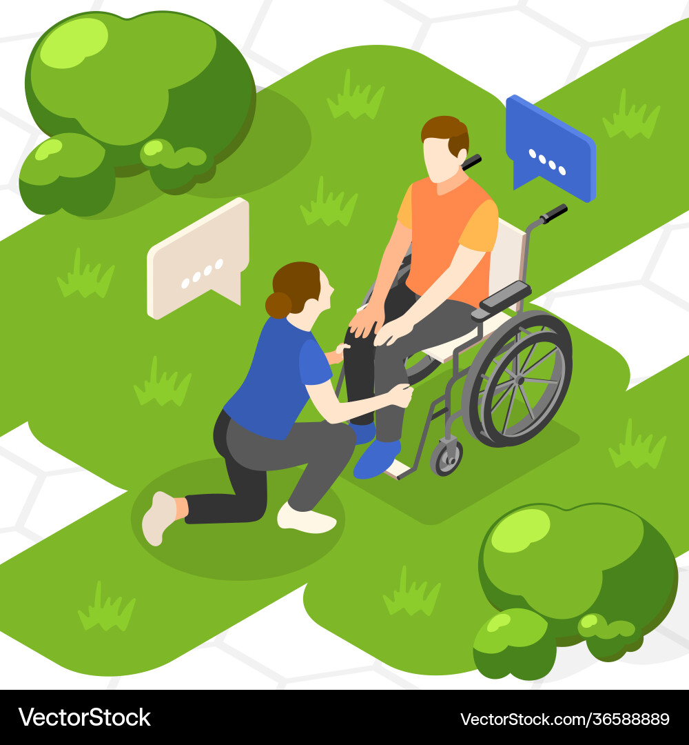 Mutual help background Royalty Free Vector Image