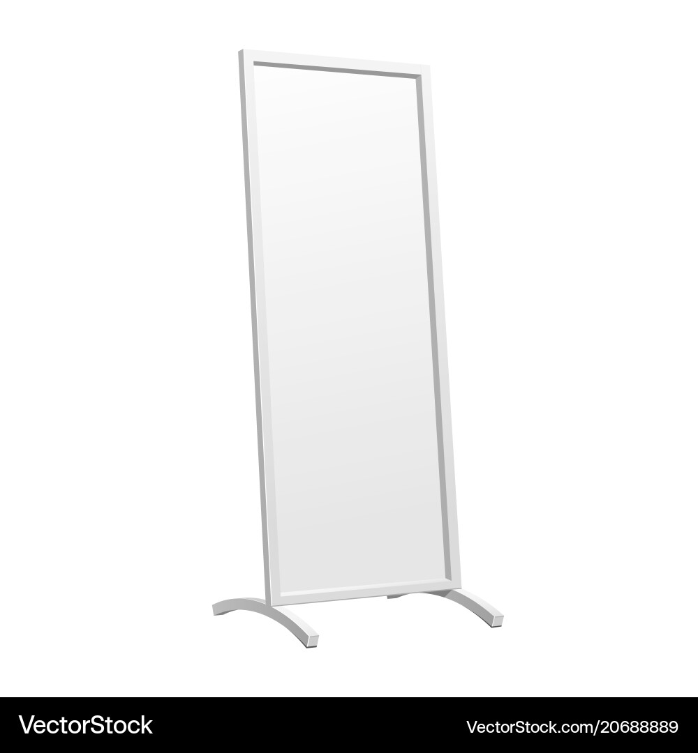 Retail Display Stand Banner Royalty Free Vector Image